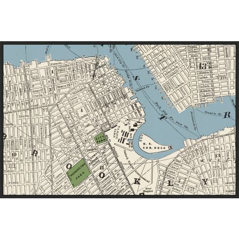 New York Parks Map 7 – Sedgwick & Brattle